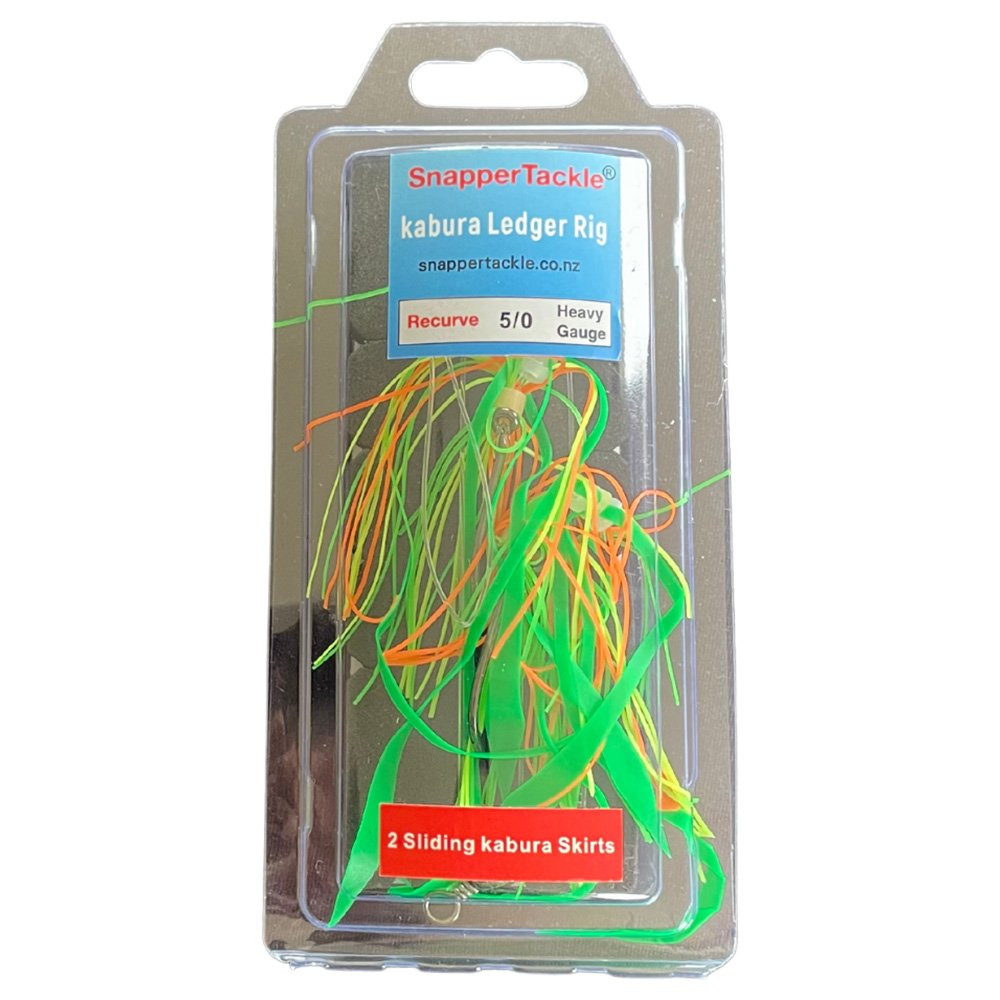 SnapperTackle Kabura Ledger Rig 5/0 Green - Flasher Rigs - Flashers ...