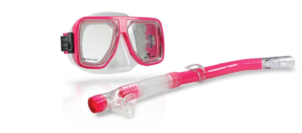 Buy Land & Sea Sports Bermuda Mask and Snorkel Set online at Marine ...