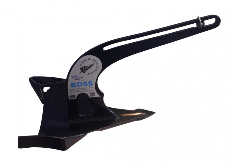 Buy Manson Boss Anchor Galvanised Black online at Marine-Deals.com.au