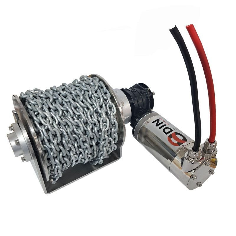 Buy ODIN Marine 900 Stainless IP68 Waterproof Drum Winch 12V 900W ...