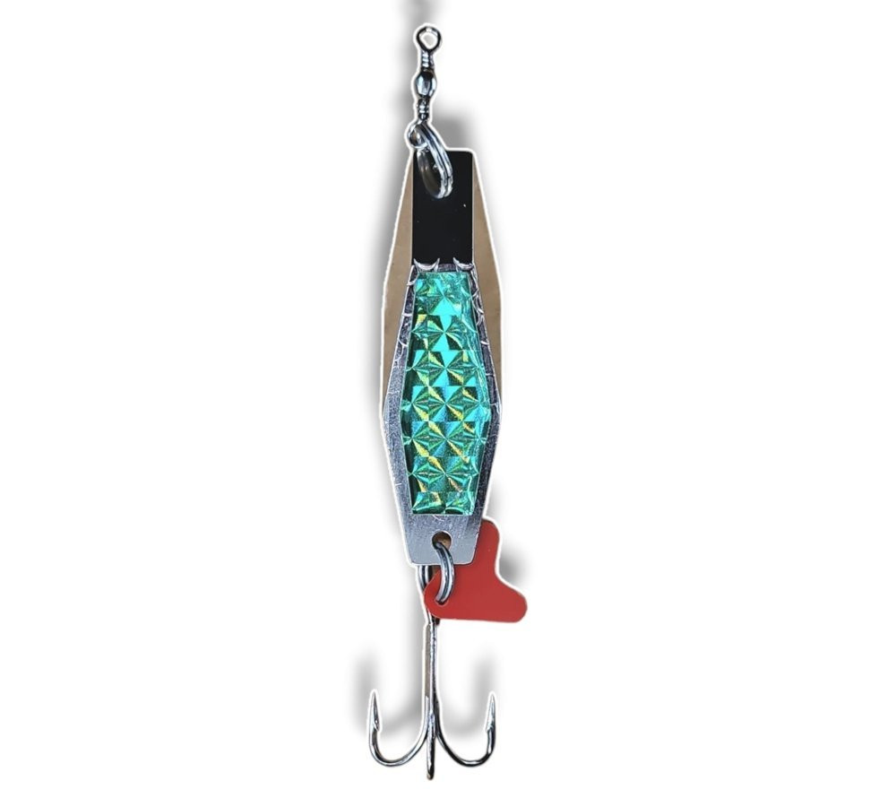 Surfmaster Hex Wobbler Green Jig 42g - Trout & Salmon Lures - Jigs ...
