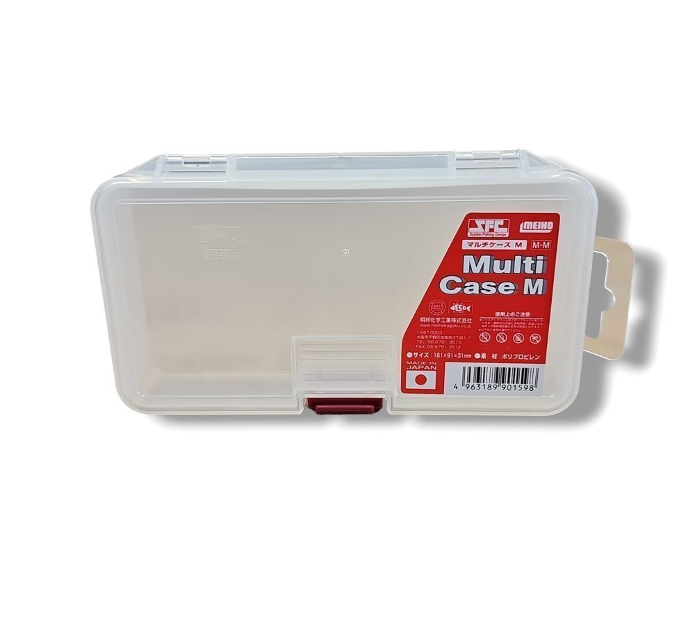 Meiho Plastic Multi Box M - Lure Boxes & Bags - Tackle Boxes & Tackle ...