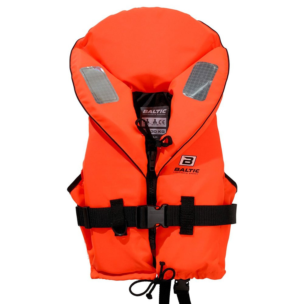 Baltic Pro Sailor 100N Junior Life Jacket Orange 40-50kg - Kids Life ...