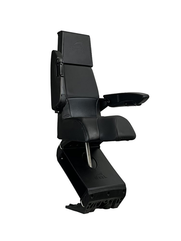Springfield Luxe Hi Seat and Flex Suspension 490x700x585mm - Boat Seats ...