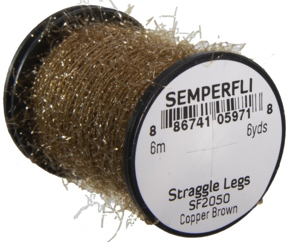Buy Semperfli Straggle Fly Tying Legs Copper Brown online at Marine ...