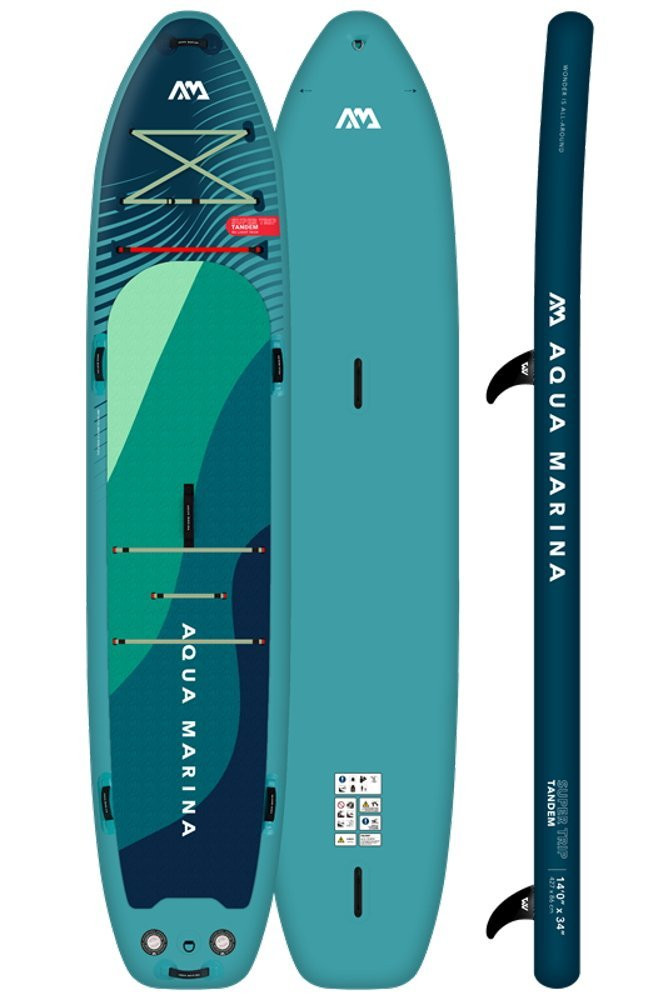Aqua Marina Super Trip Tandem All-Around Inflatable Stand Up Paddle ...