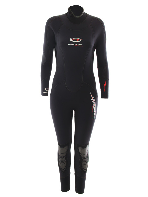 Buy Neptune Triton Semi-Dry Womens Dive Wetsuit 7/5mm Size 16 online at ...