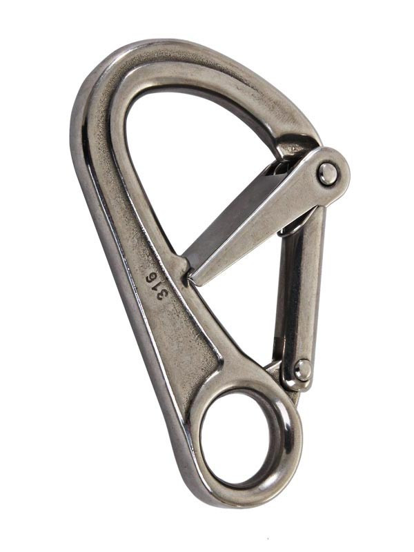 Buy Stainless Double Locking Safety Hook 19mm 1550kg online at Marine ...