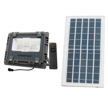 Buy Powertech Solar Rechargeable LED Flood Light with Solar Panel 60W ...
